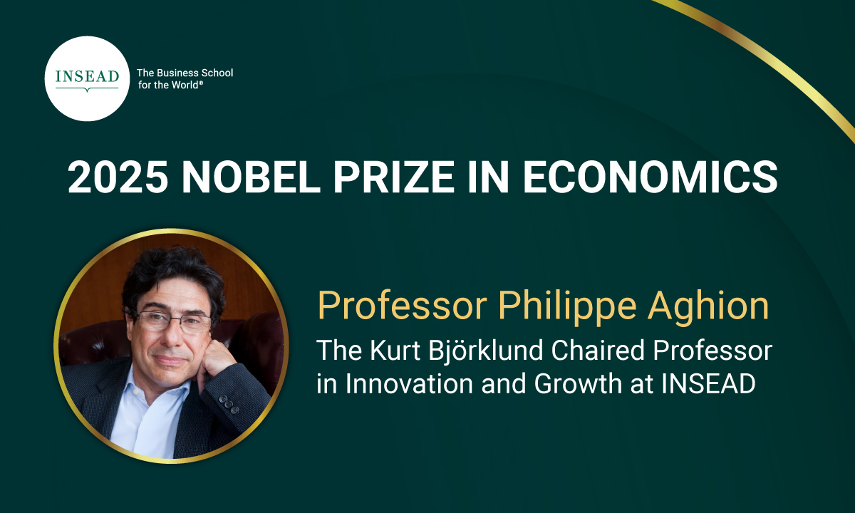 Philippe Aghion, winner of the 2025 Nobel Prize in Economics